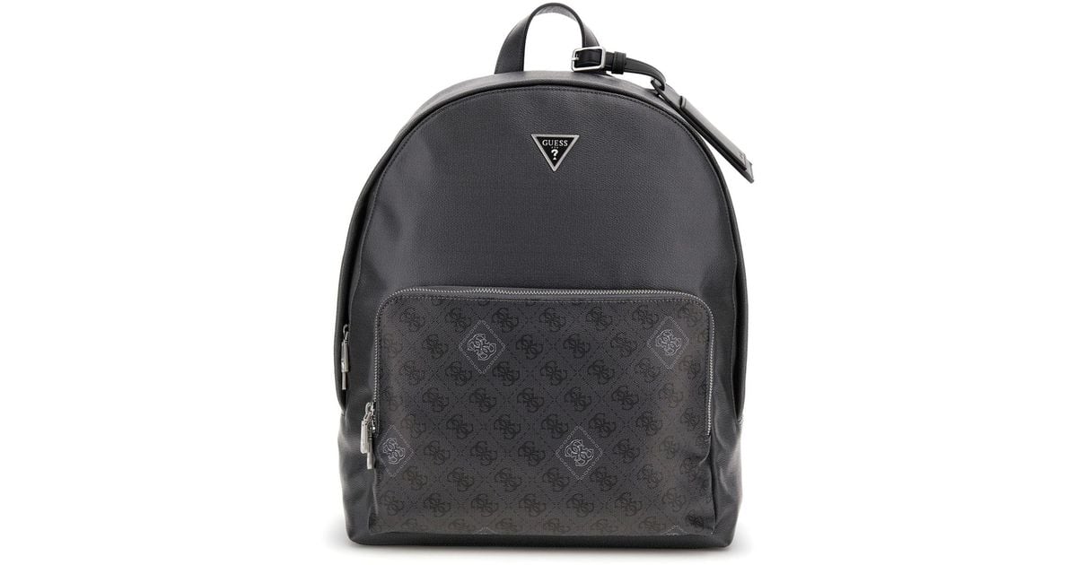 Guess Milano Medium Backpack in Black for Men | Lyst