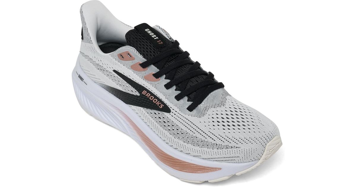 Brooks Ghost 17 Running Sneakers From Finish Line in White | Lyst