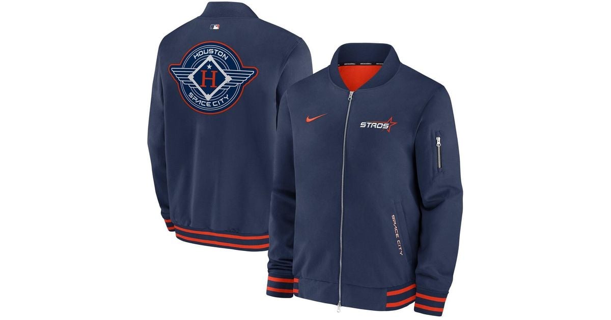 Nike Houston Astros 2025 City Connect Authentic Collection Full-zip ...