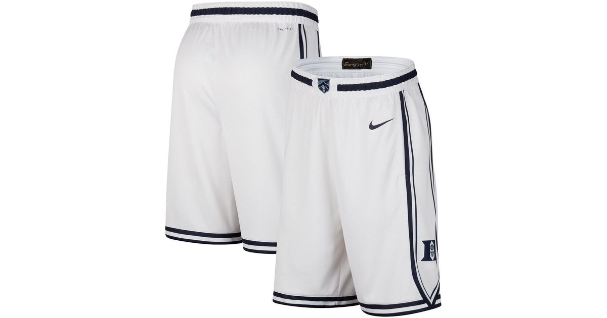 Nike Duke Blue Devils Limited Performance Shorts in White for Men | Lyst
