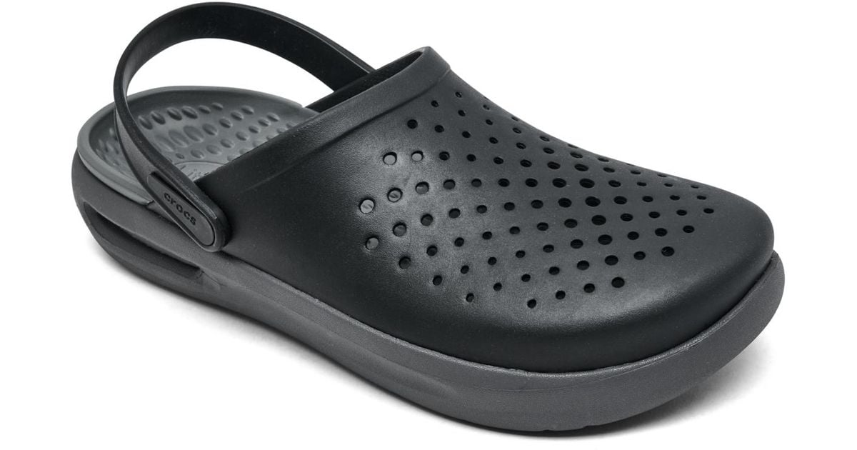 Crocs™ Inmotion Clogs From Finish Line in Black for Men | Lyst