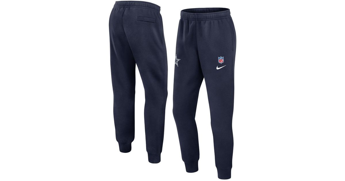 Nike New England Patriots 2024 Sideline Club Pants in Blue for Men | Lyst