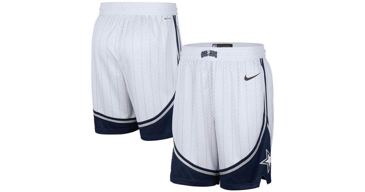 Nike Orlando Magic 2024/25 City Edition Swingman Shorts in Blue for Men ...
