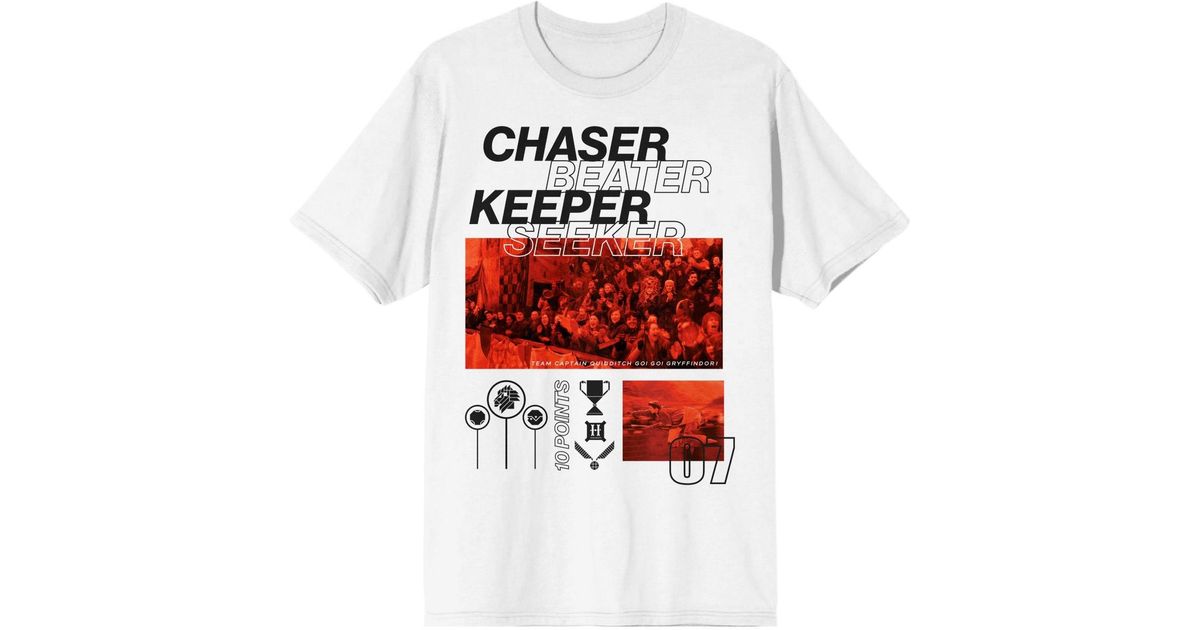 Harry Potter Big & Tall Chaser Beater in White for Men | Lyst