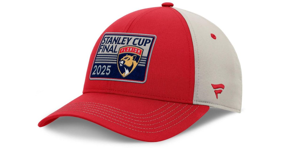 Fanatics Red/gray Florida Panthers 2025 Nhl Stanley Cup Playoffs Locker ...