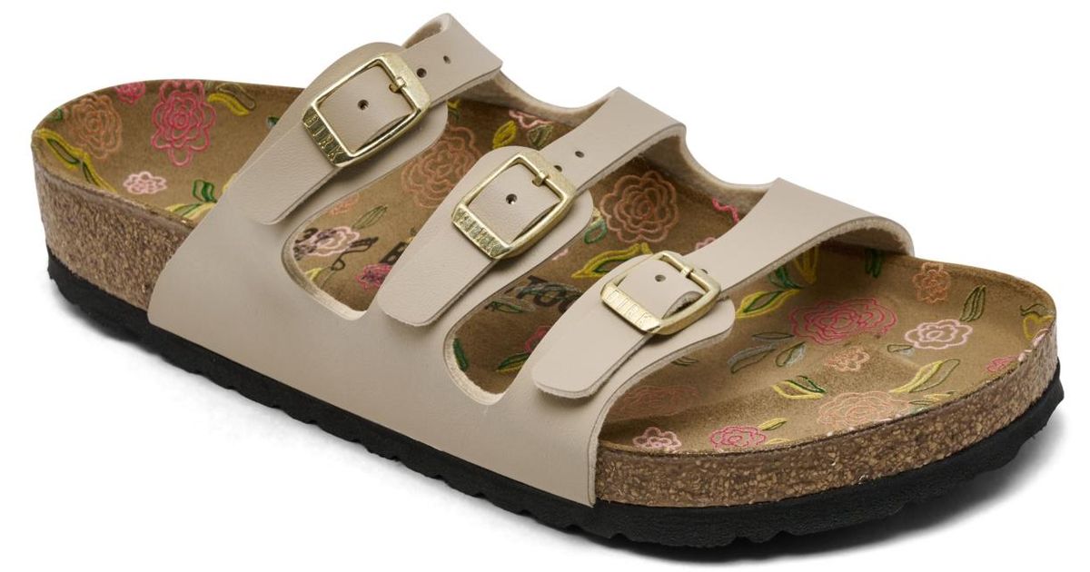 Birkenstock Florida Birko-flor Synthetics Sandals From Finish Line in ...