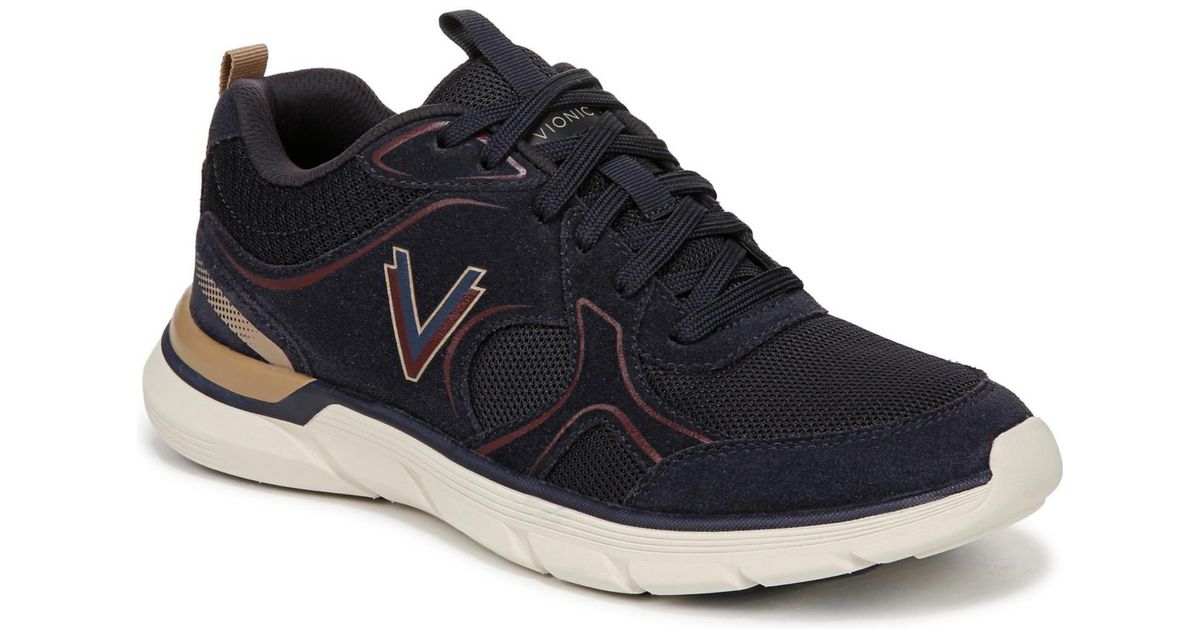 Vionic Walk Parkside Walking Shoes in Blue | Lyst