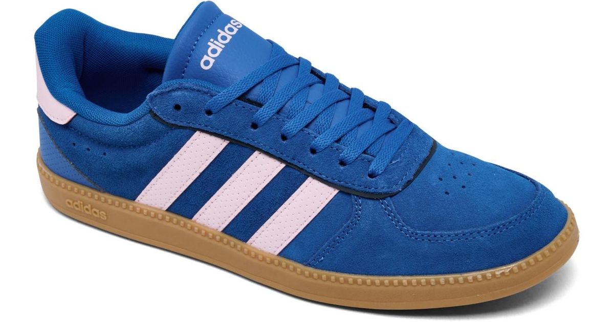 adidas Break Net Sleek Casual Sneakers From Finish Line in Blue | Lyst