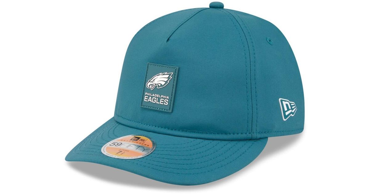 KTZ Midnight Philadelphia Eagles 2025 Sideline Retro Crown 59fifty ...