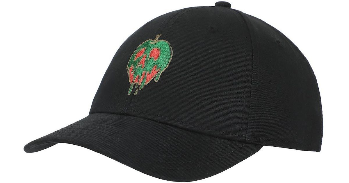 Disney Snow White Poison Apple Black Traditional Adjustable Hat for Men ...