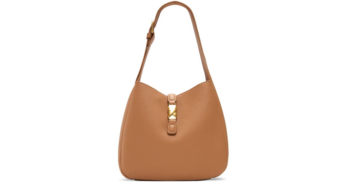 ALDO Sofietta Medium Bucket Bag in Brown | Lyst
