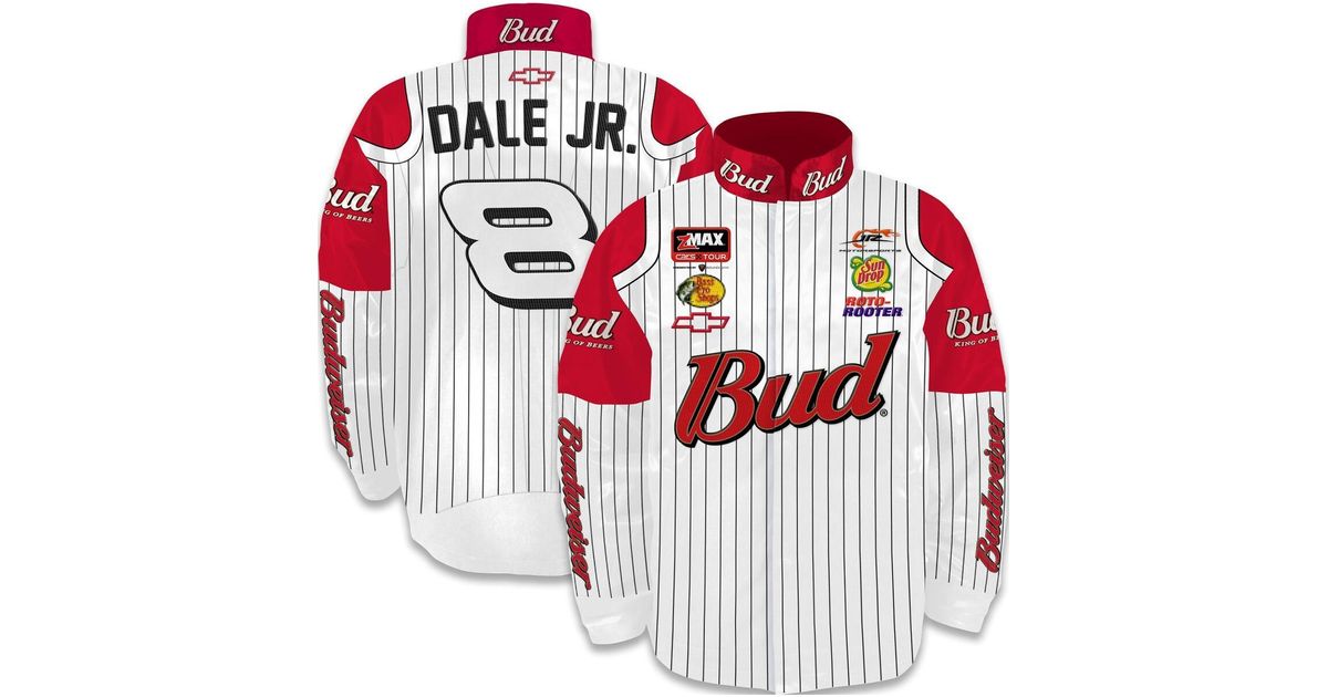 JR Motorsports Official Team Apparel White/red Dale Earnhardt Jr ...