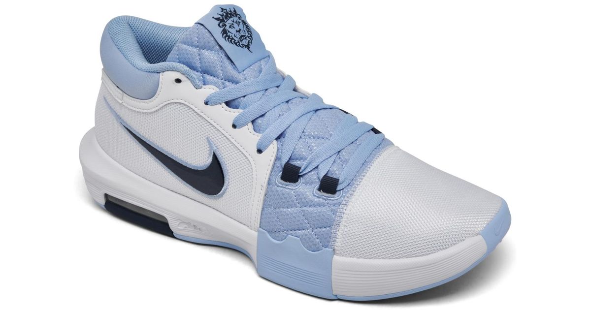 Nike Lebron Witness 8 Basketball Sneakers From Finish Line in Blue for ...