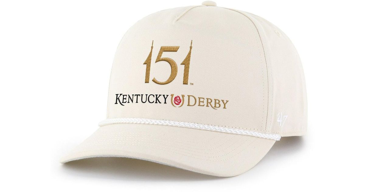 '47 Kentucky Derby 151 Rope Hitch Adjustable Hat in Natural for Men | Lyst