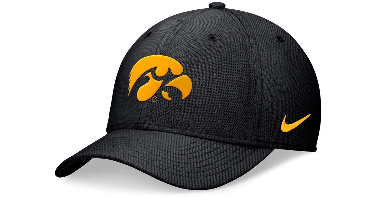 Nike Iowa Hawkeyes 2024 On-field Swoosh Flex Hat in Blue for Men | Lyst