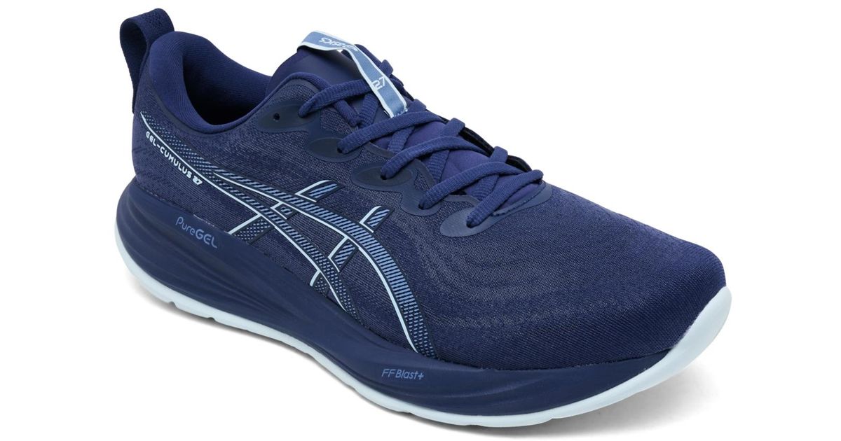 Asics Gel-cumulus 27 Running Sneakers From Finish Line in Blue for Men ...