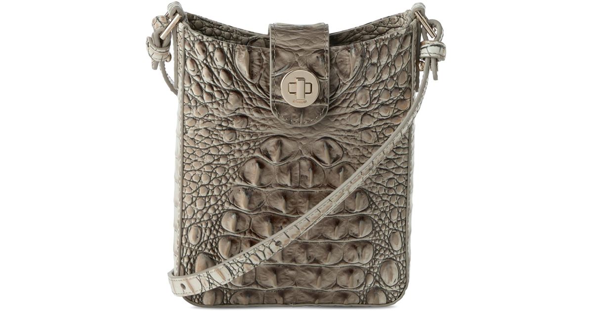 Brahmin Marley Ombre Melbourne Small Crossbody in Gray | Lyst