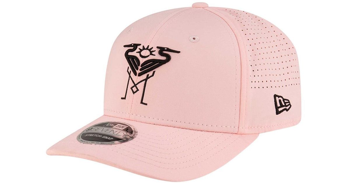 KTZ Inter Miami Cf 9seventy Coolera Stretch-snap Adjustable Hat in Pink ...