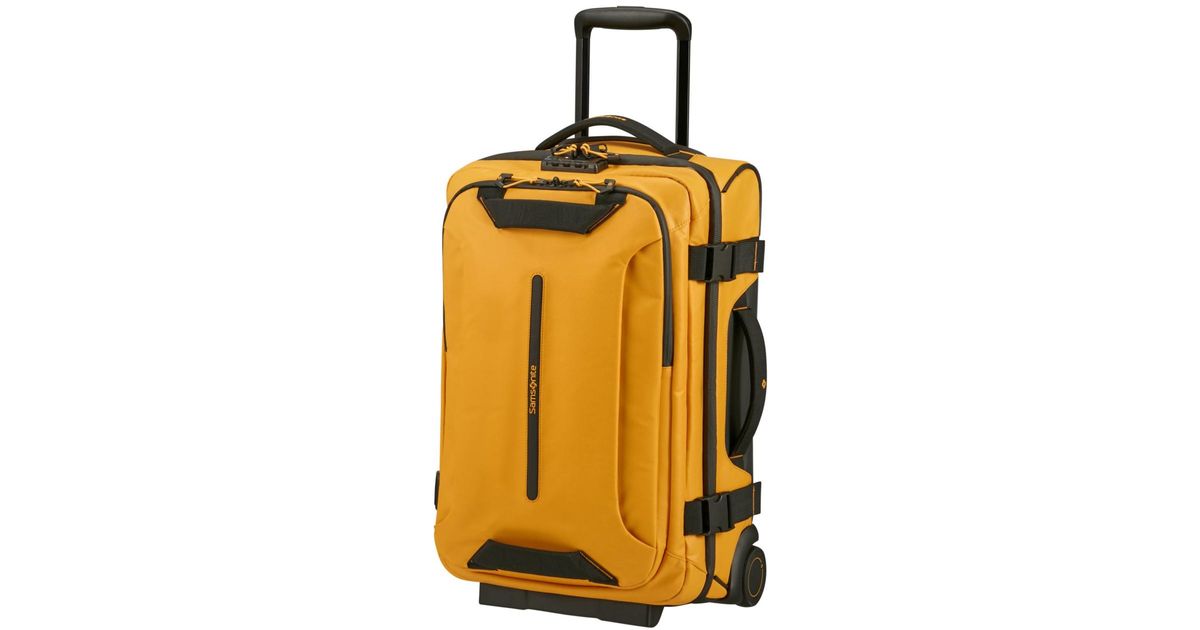 Samsonite Ecodiver Carry On 21" Duffle in Yellow | Lyst
