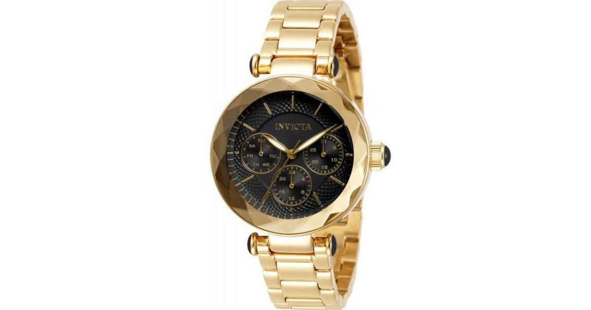 INVICTA WATCH 31298 Angel Quartz Chronograph Black Dial Watch | Lyst
