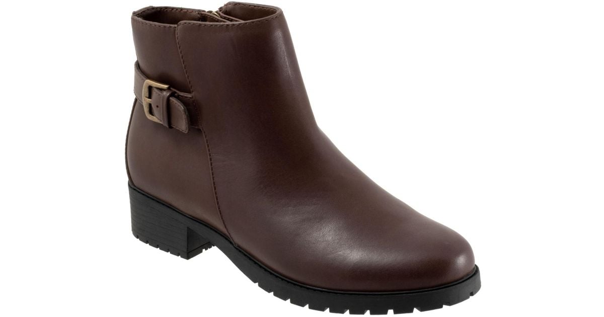 Trotters Marigold Boot in Brown | Lyst