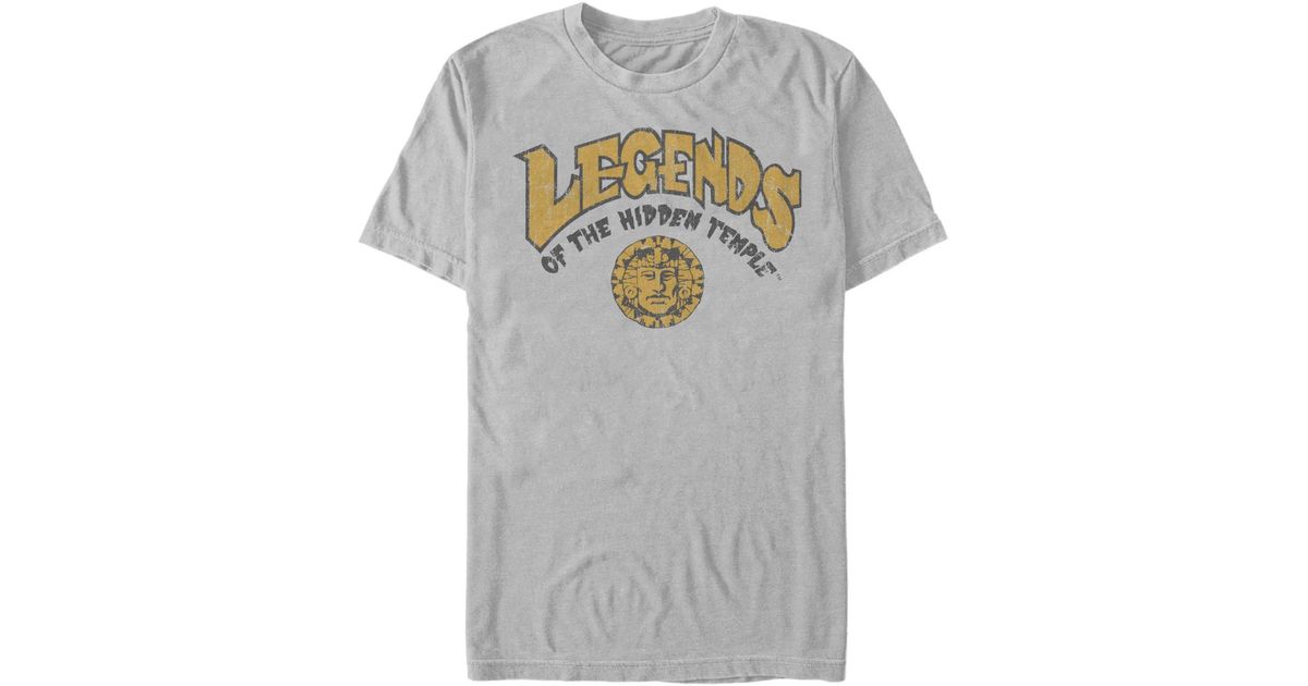 Fifth Sun Nickelodeon Legends Of The Hidden Temple Retro Logo Short ...