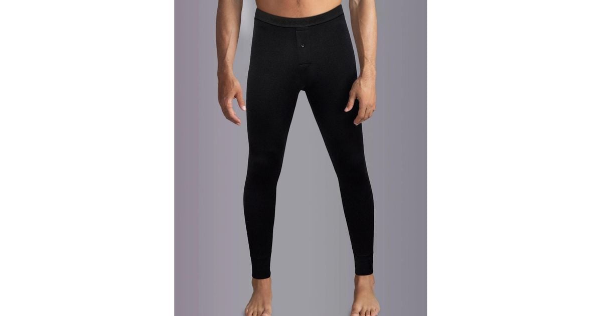Watson's Therma Rib Thermal Long John in Black for Men | Lyst