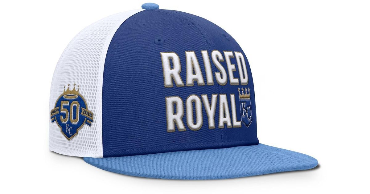 Nike Royal/light Blue Kansas City Royals Pro Performance Trucker ...