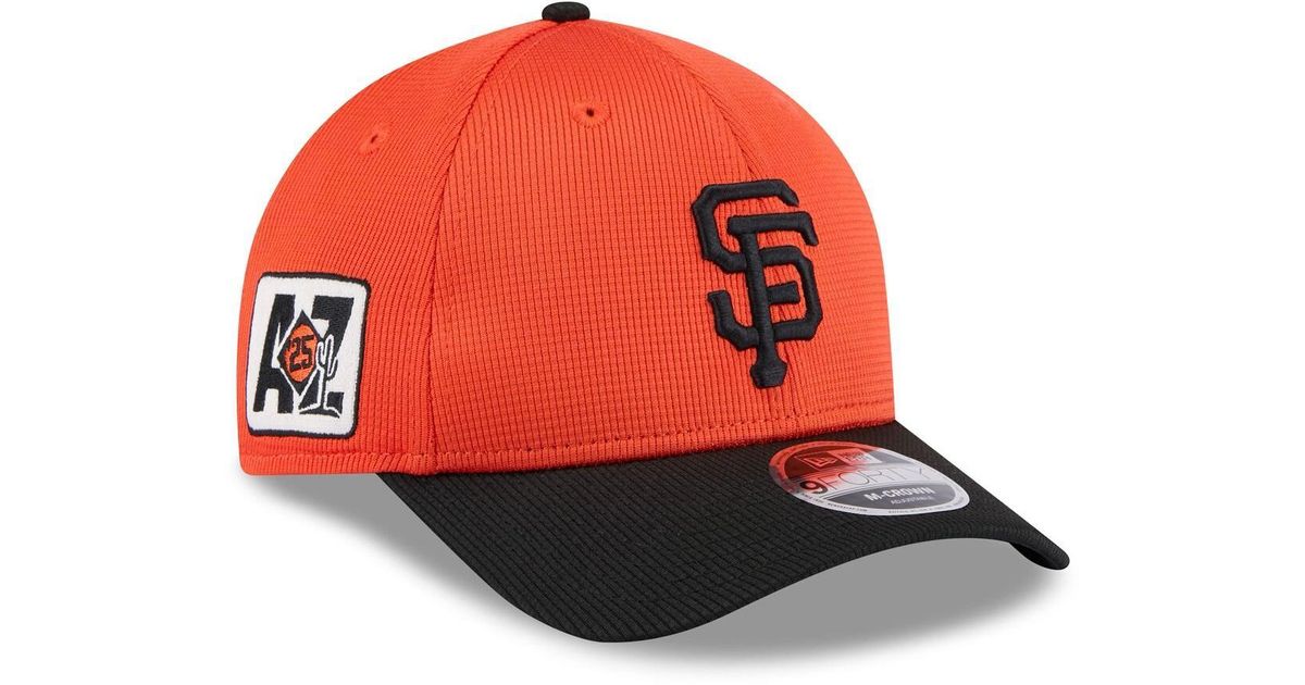 KTZ Orange/black San Francisco Giants 2025 Spring Training 9forty ...