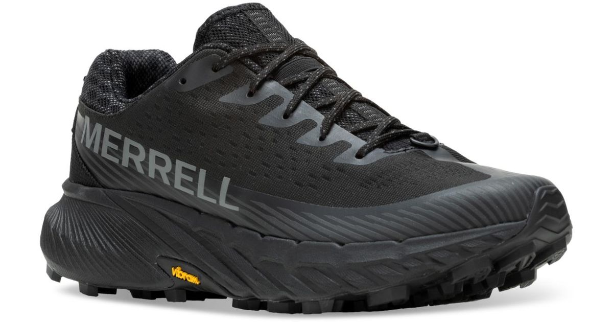 Merrell Agility Peak Logo Shoes in Black for Men | Lyst