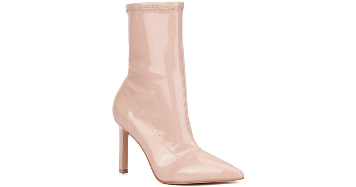 New York & Company Naomi Dress Boots in Pink | Lyst