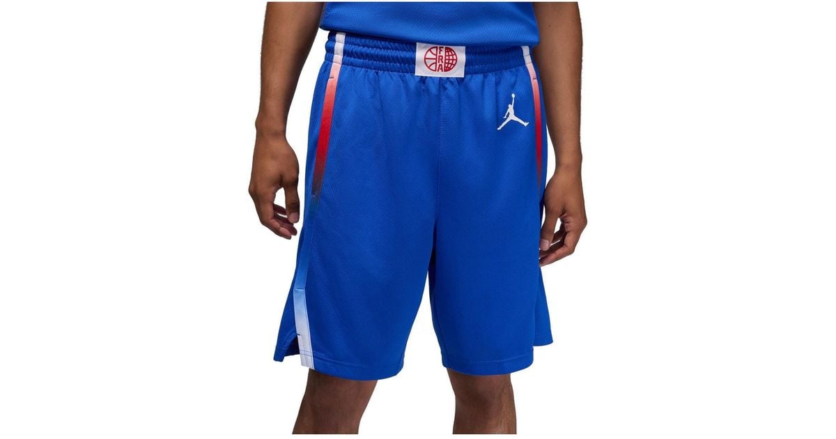 Nike France Basketball 2024 Summer Olympics Swingman Shorts in Blue for ...