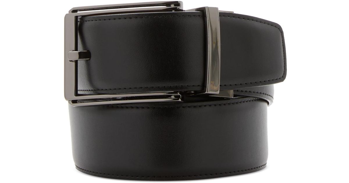 Perry Ellis Sleepy Hollow Reversible Belt in Black for Men | Lyst