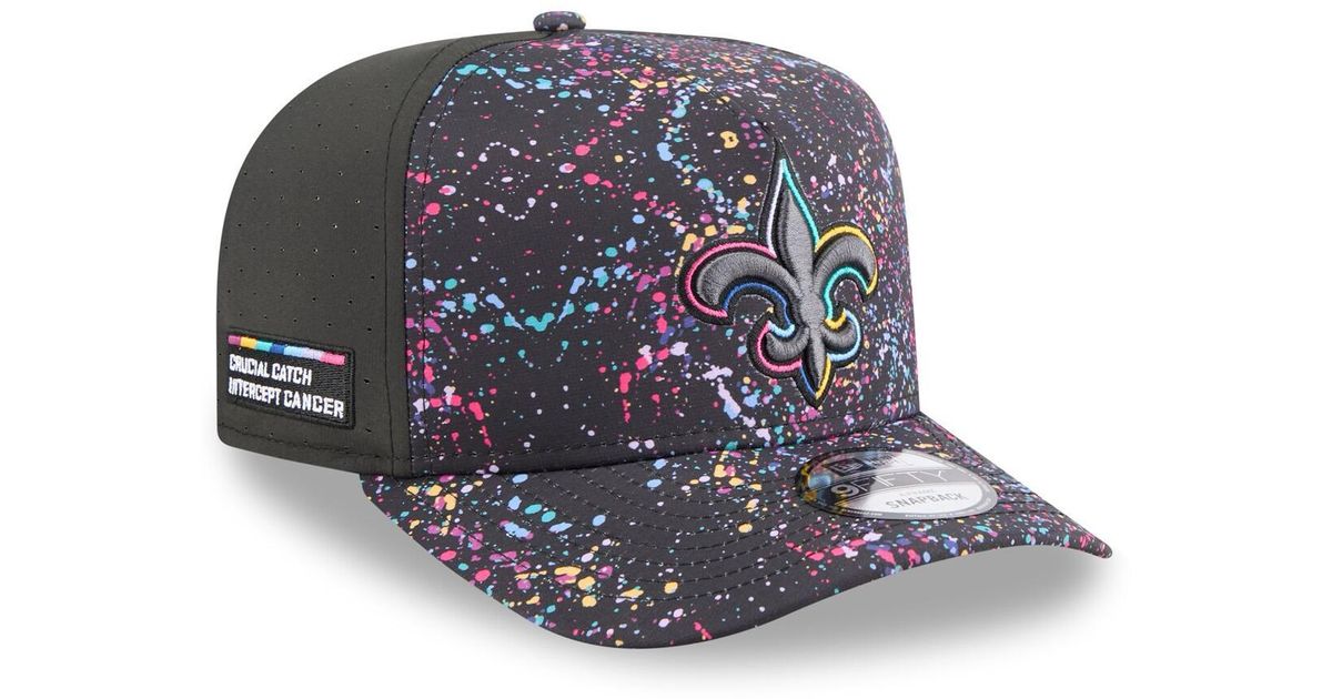 KTZ New Orleans Saints 2025 Nfl Crucial Catch A-frame 9fifty Snapback ...