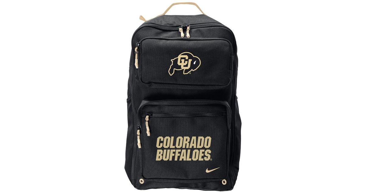 Nike Colorado Buffaloes Utility Speed Backpack in Black | Lyst