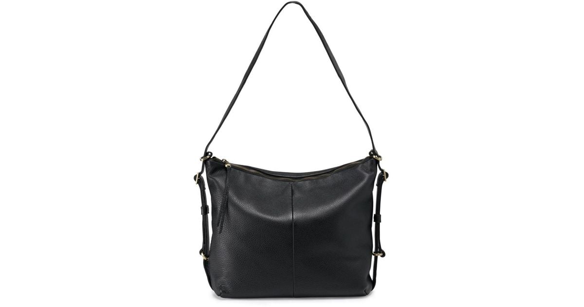 Hobo International Emily Convertible Backpack in Black | Lyst