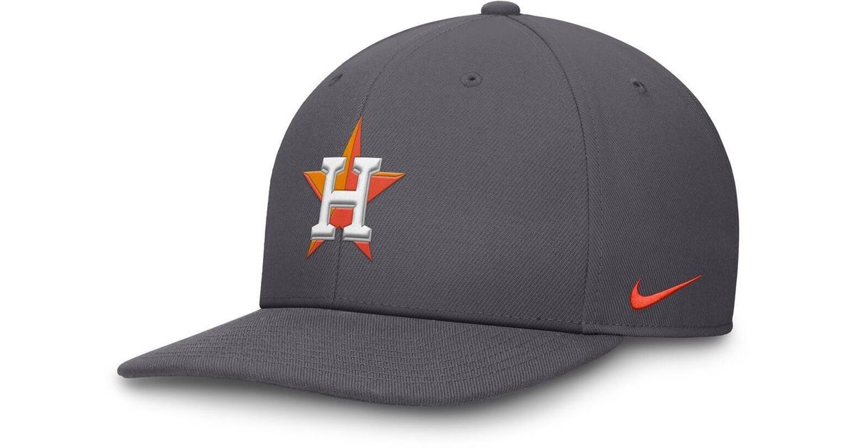 Nike Houston Astros Pro Performance Snapback Hat in Blue for Men | Lyst