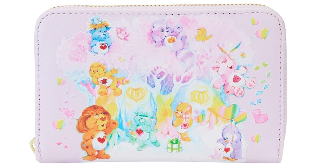 Loungefly Care Bears Cousins Forest Of Feelings Zip-around Wallet in ... Loungefly Care Bears Cousins Forest Of Feelings Zip-around Wallet in ...