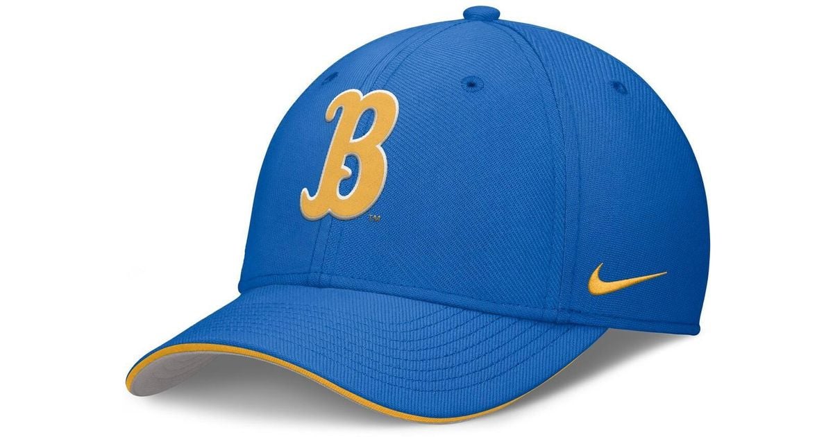 Nike Ucla Bruins 2025 Dugout Coaches Rise Swoosh Performance Flex Hat ...
