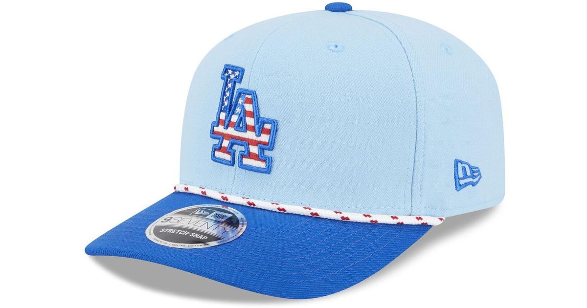 KTZ Light Blue/blue Los Angeles Dodgers 2025 Fourth Of July 9seventy ...