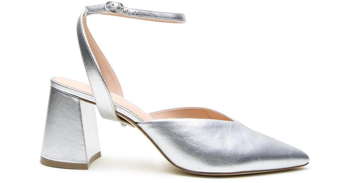 Alterre Marilyn Customizable V Mule in White | Lyst