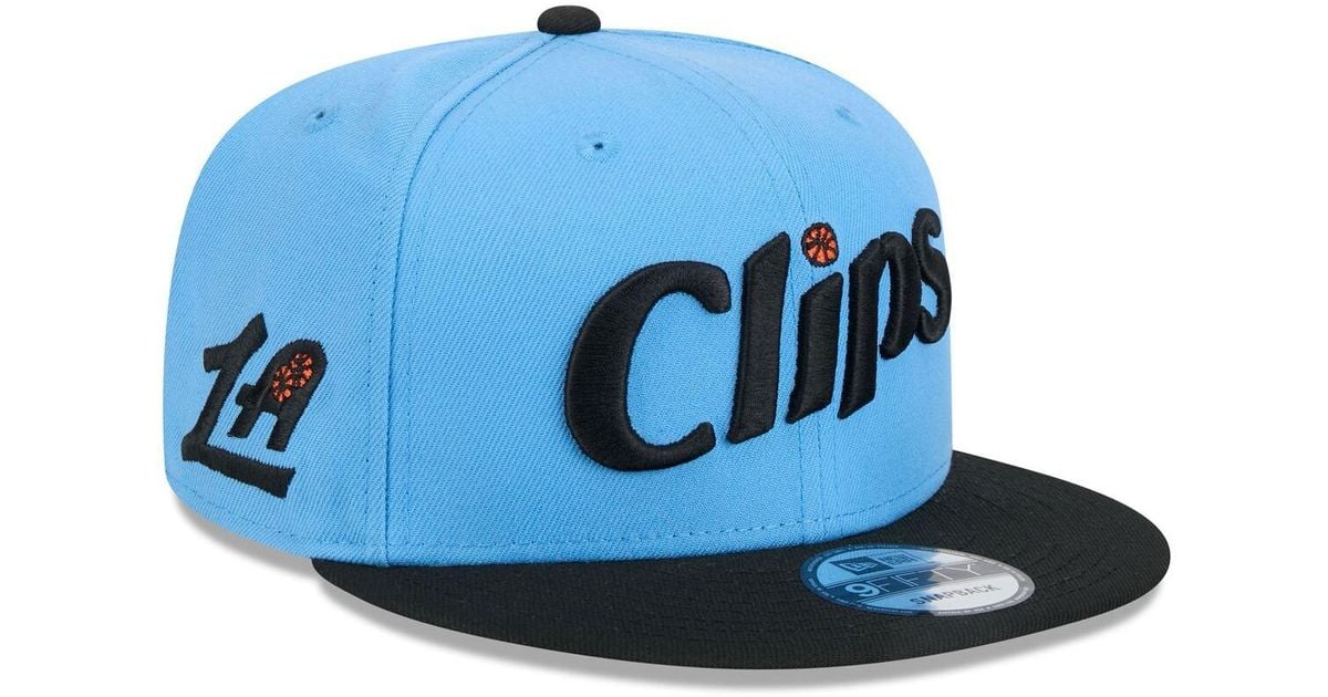KTZ Light Blue La Clippers 2024/25 City Edition 9fifty Snapback Hat for ...