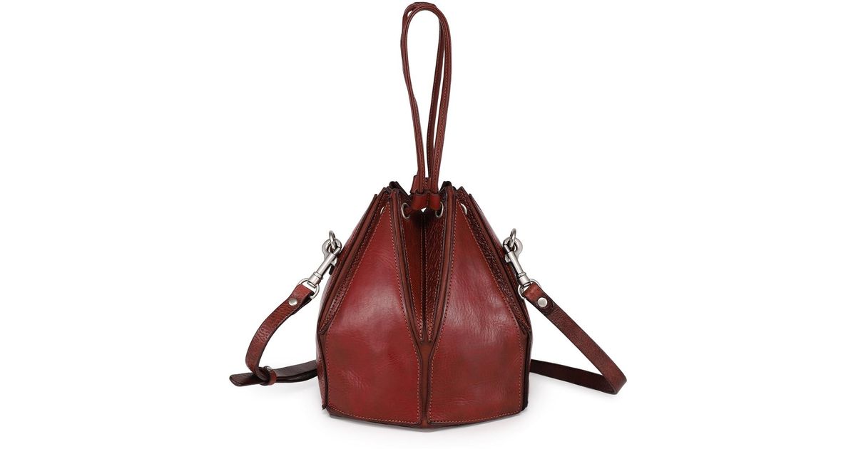 Old Trend Prism Bucket Convertible Crossbody Bag in Brown | Lyst