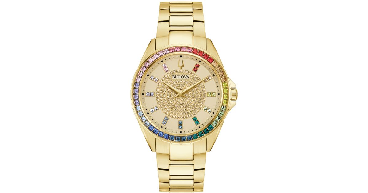 Bulova Classic Phantom Stainless Steel Bracelet Watch 40mm in Metallic ...