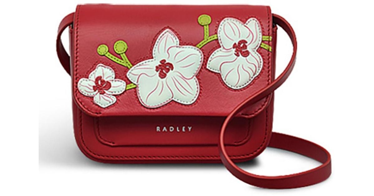 Radley Lunar New Year Mini Flapover Crossbody Bag in Red | Lyst