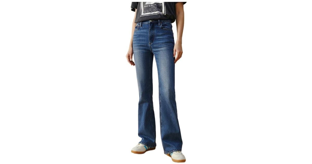 Hey Joanie Barbara High Rise Bootcut Jeans in Blue | Lyst
