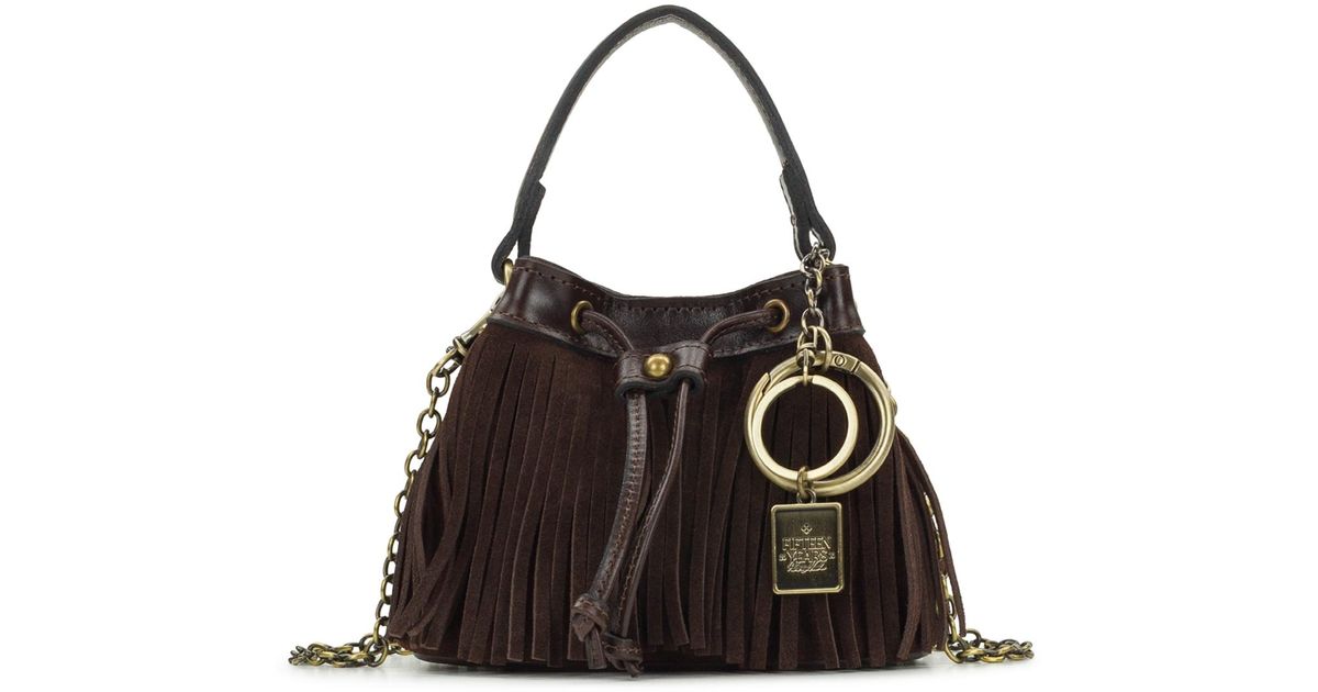 Patricia Nash Mini Elisa Bag in Black | Lyst