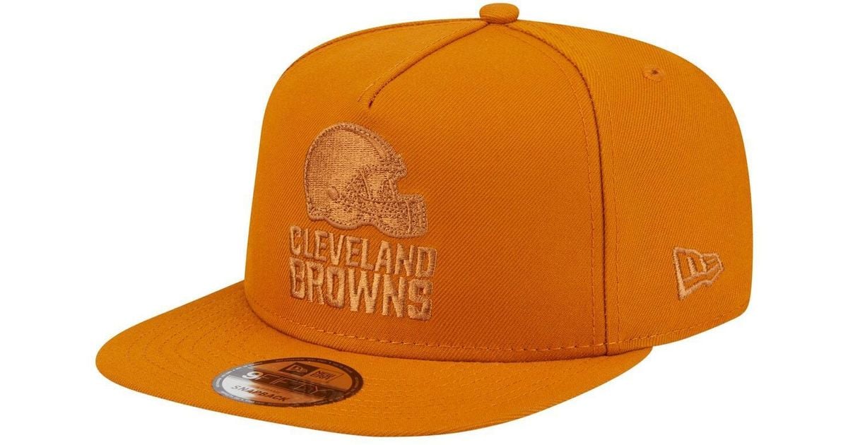 KTZ Â Cleveland S Color Pack A-frame 9fifty Snapback Hat in Orange for ...