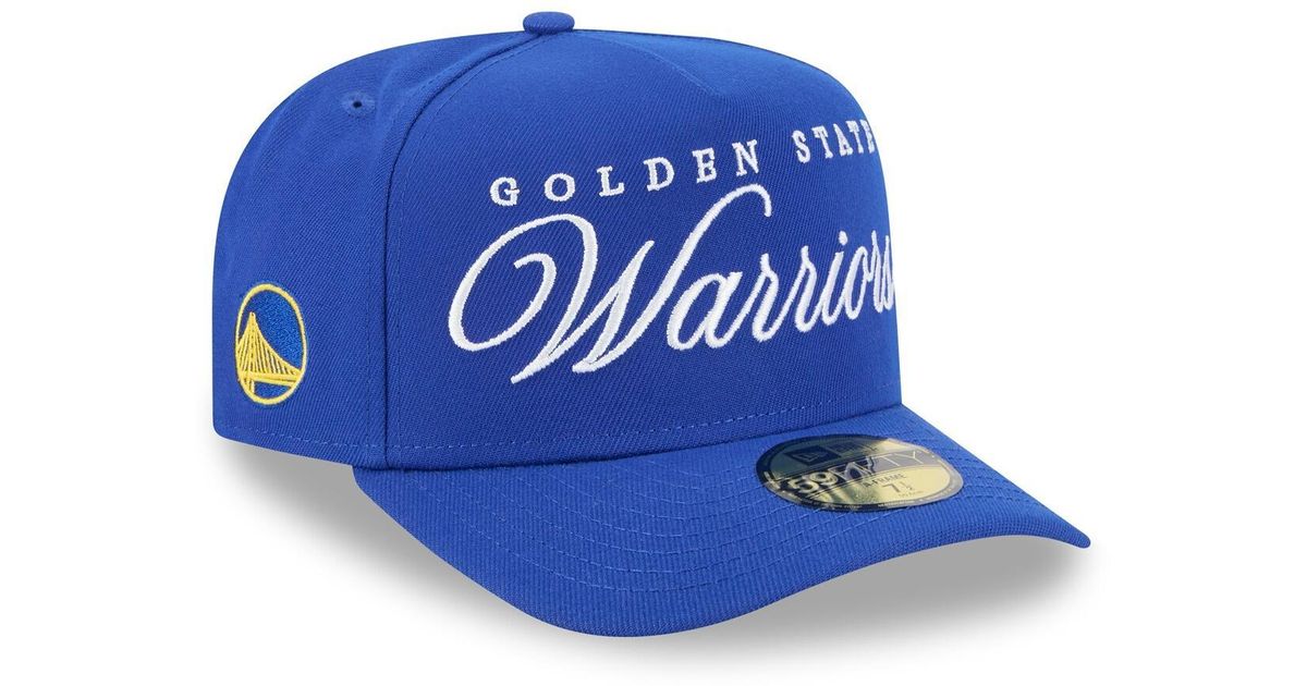 KTZ Golden State Warriors 2025 Nba Draft A-frame 59fifty Fitted Hat in ...