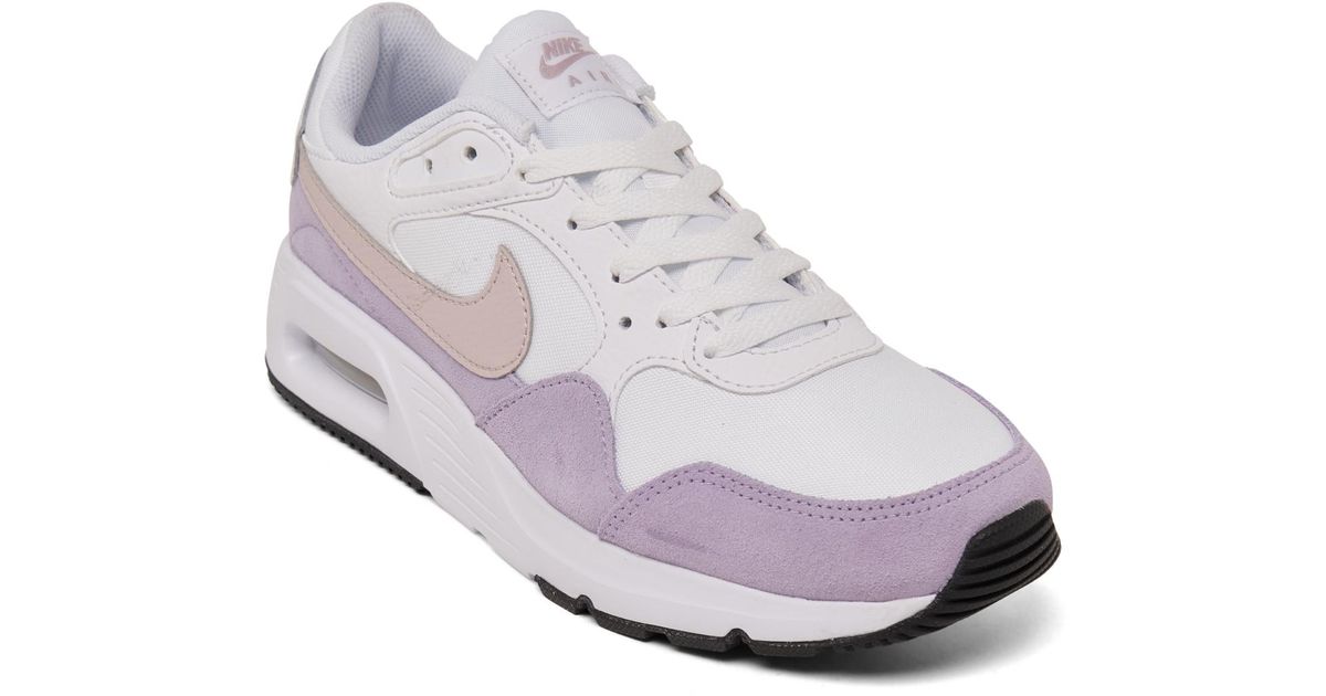 Nike Air Max Sc Casual Sneakers From Finish Line In White Lyst